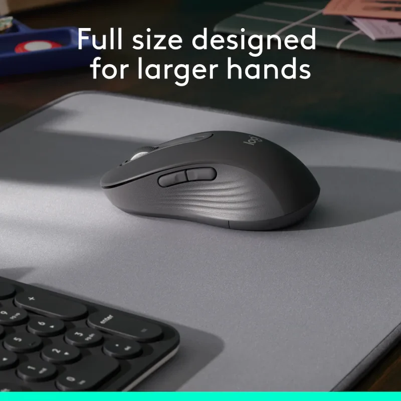 Logitech Signature M650 L Full Size Wireless Optical Scroll Mouse
